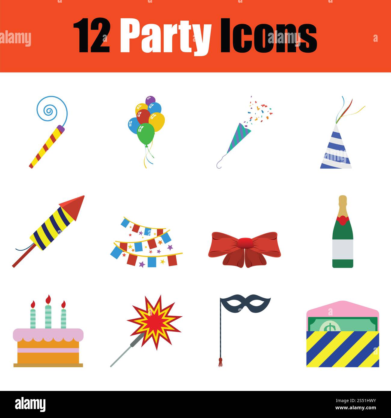 Cake set color collection hi-res stock photography and images - Alamy