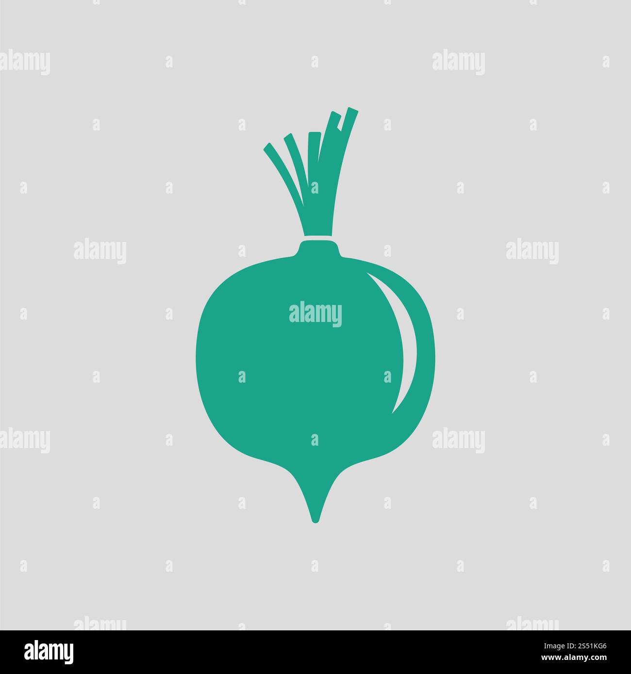 Beetroot icon. Gray background with green. Vector illustration Stock ...