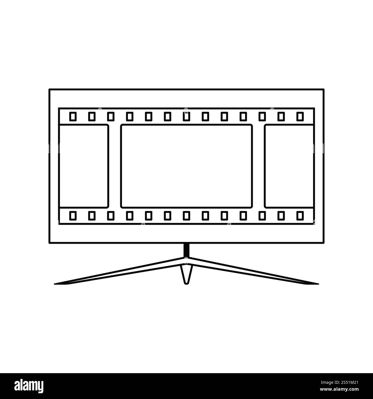 Design screen Cut Out Stock Images & Pictures - Alamy