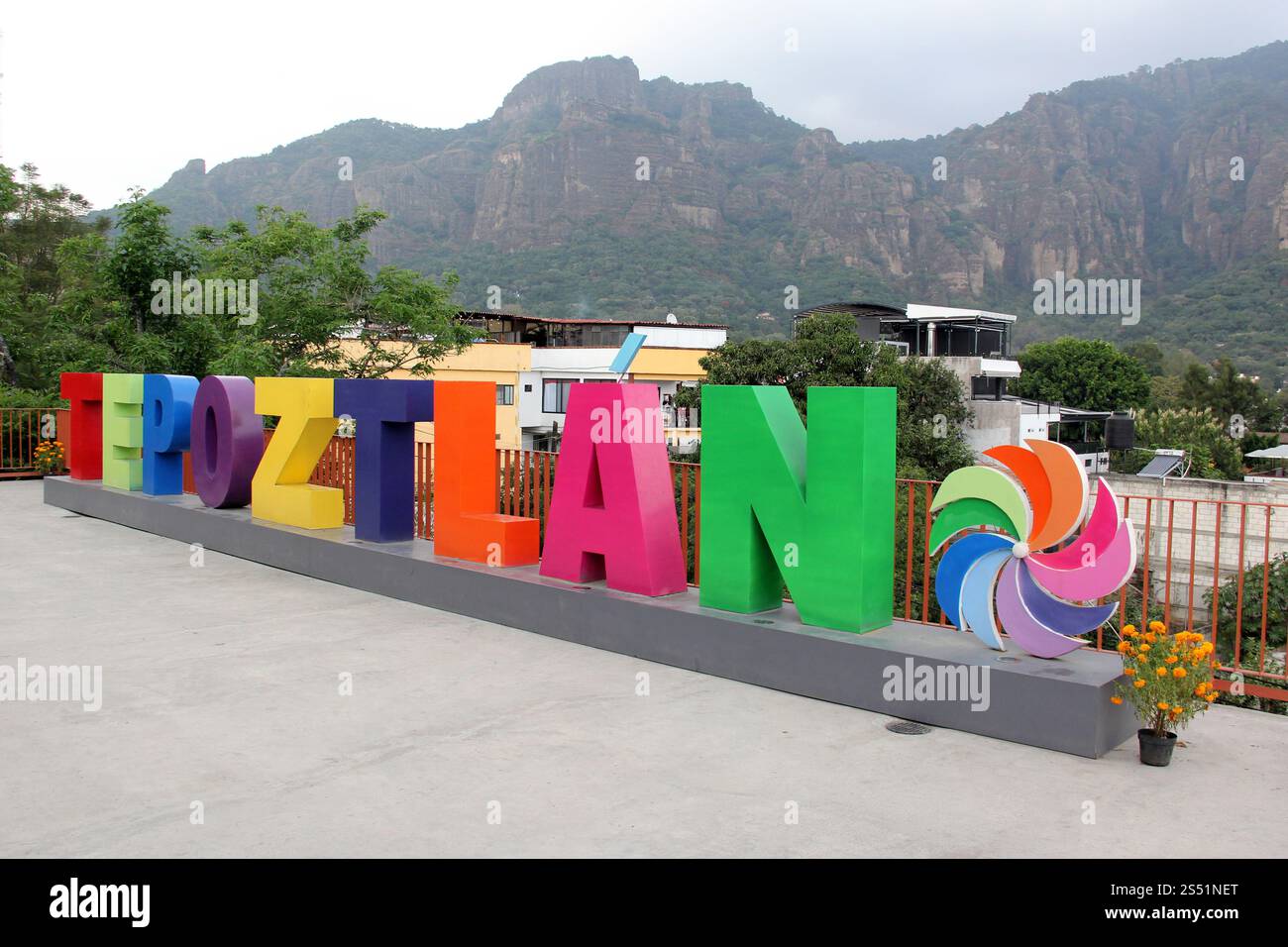 Tepoztlan, Morelos, Mexico - Nov 7 2024: Magical town Tepoztlan in ...