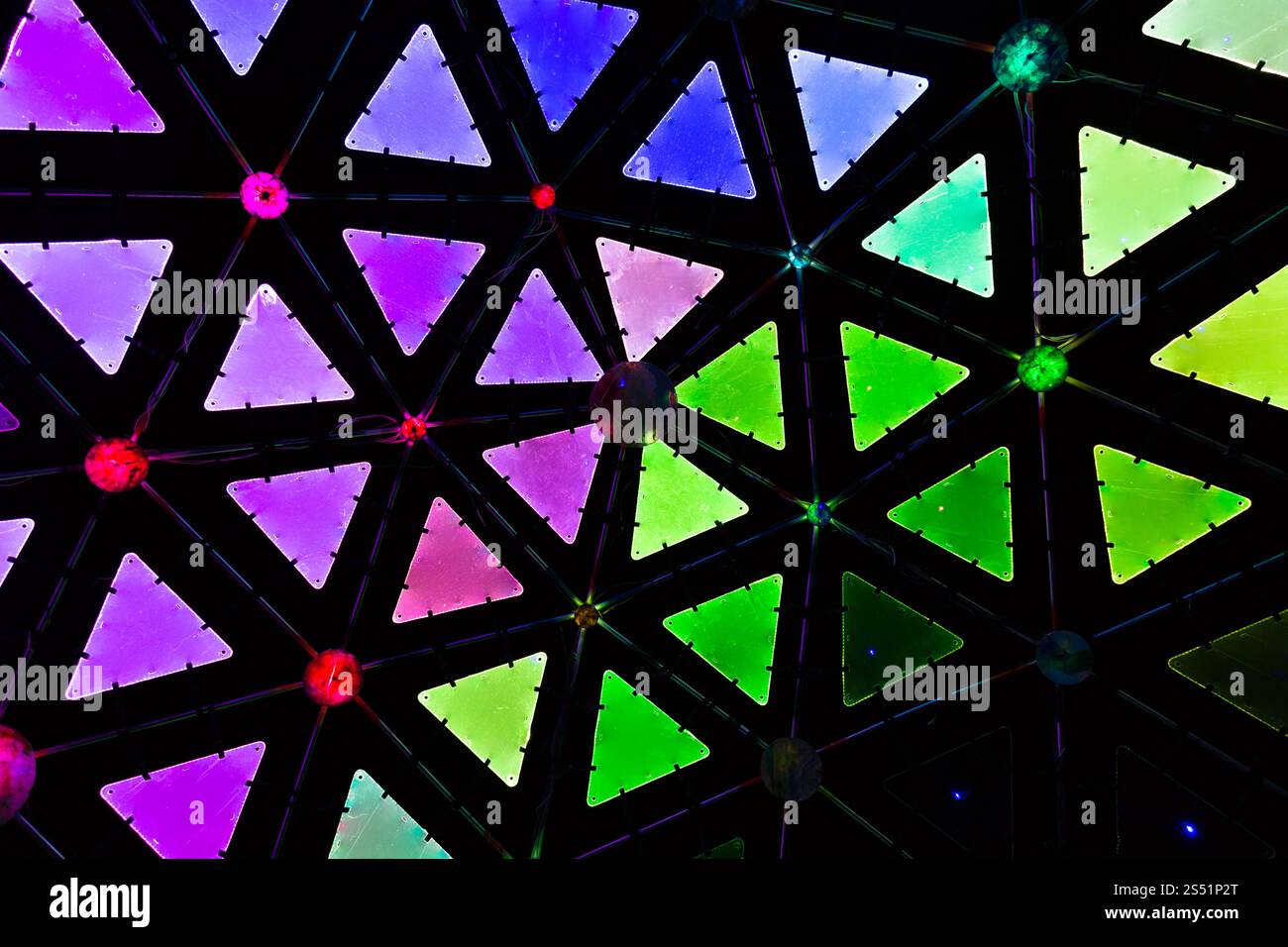 Winter Light Festival, Portland, Oregon. 1st February, 2017. The ...