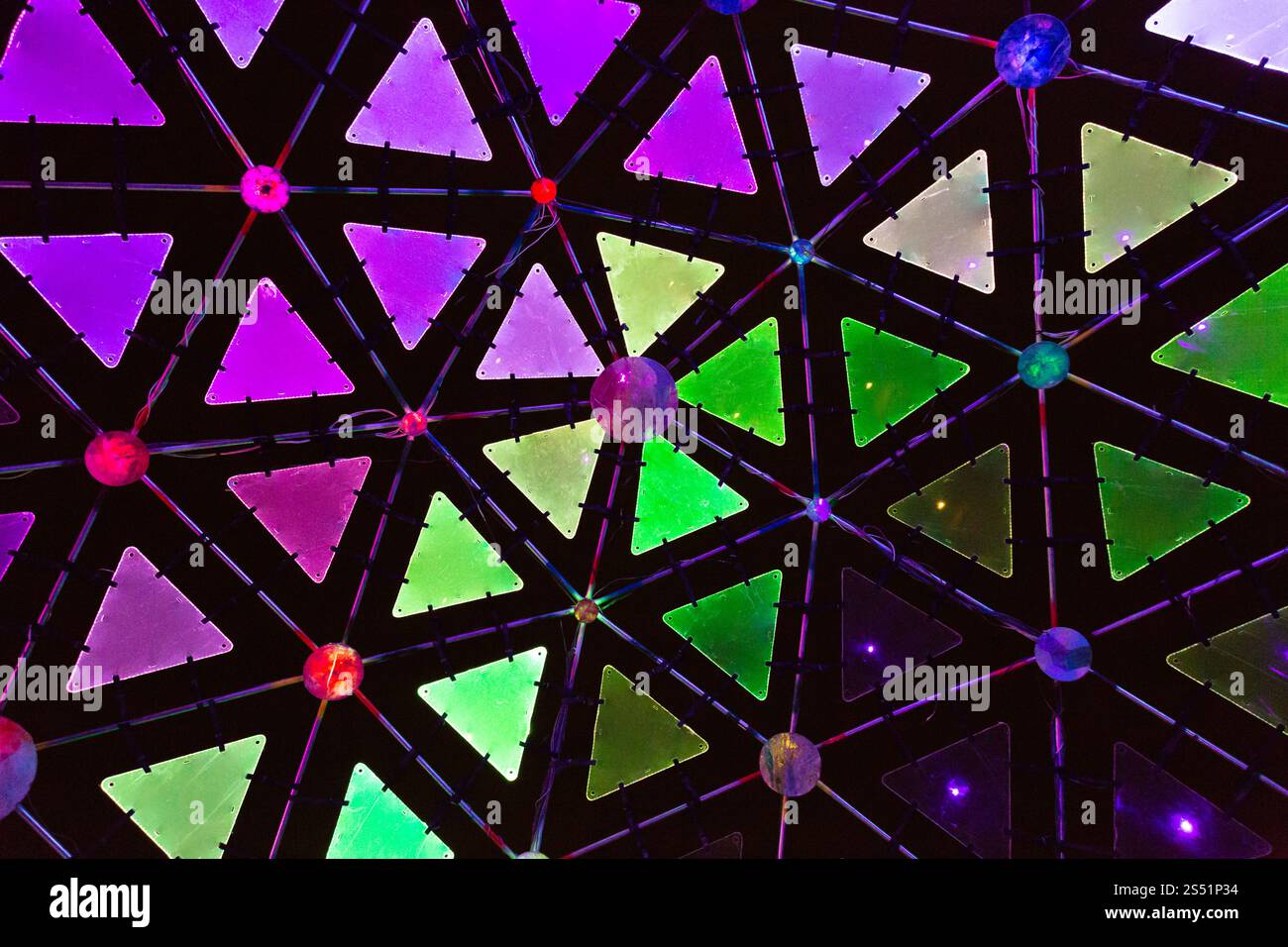 Winter Light Festival, Portland, Oregon. 1st February, 2017. The ...