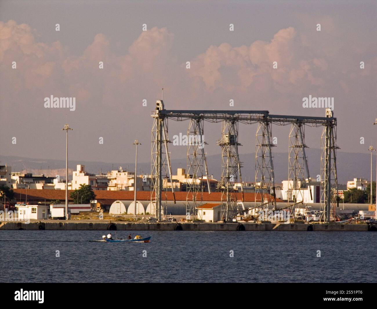europe, greece, thrace, alexandroupoli, port Stock Photo - Alamy