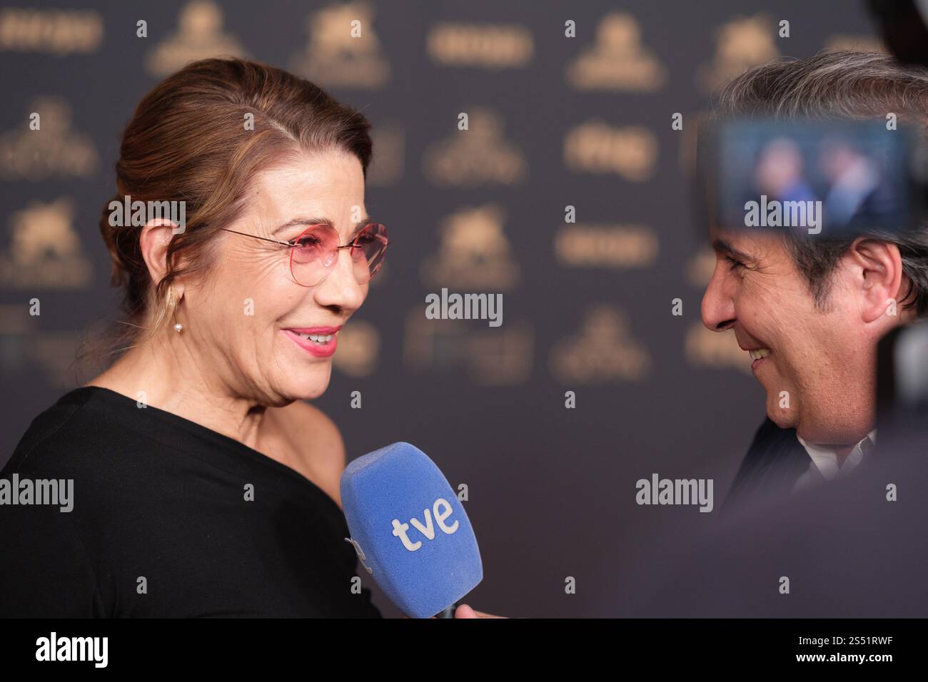 Emma Vilarasau attends the candidates to Goya Cinema awards 2025 Dinner ...