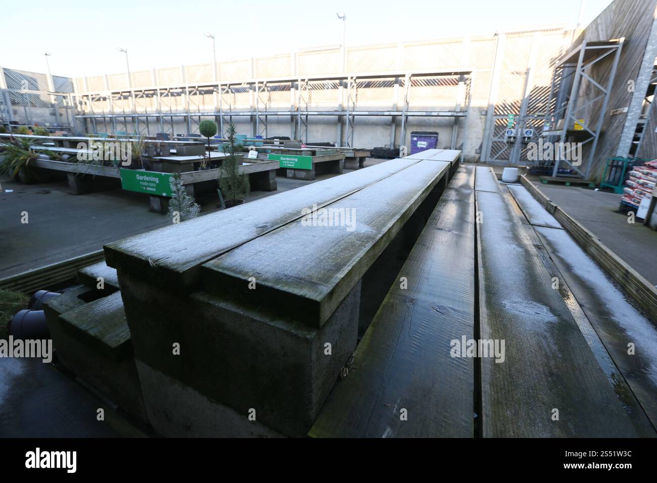 Nutgrove, Dublin, Ireland - 3rd January 2025 - Image from Homebase in ...