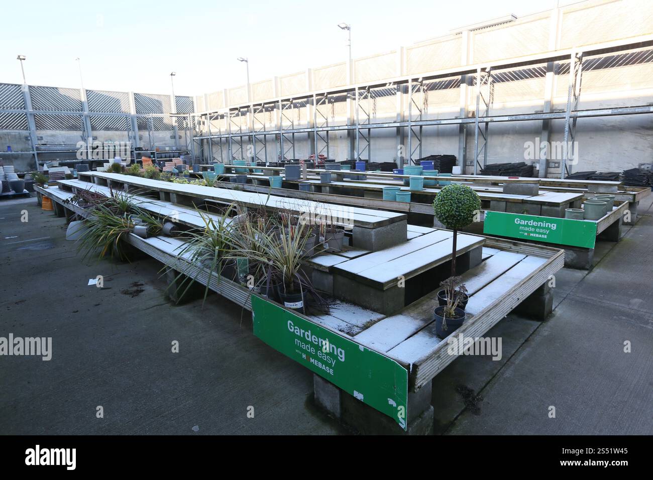 Nutgrove, Dublin, Ireland - 3rd January 2025 - Image from Homebase in ...