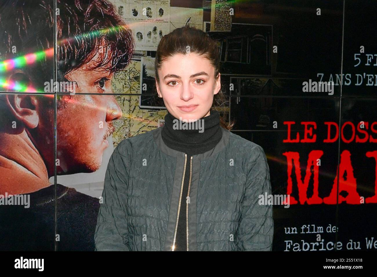 Paris, France. 13th Jan, 2025. French actress Alba Gaia Bellugi poses ...