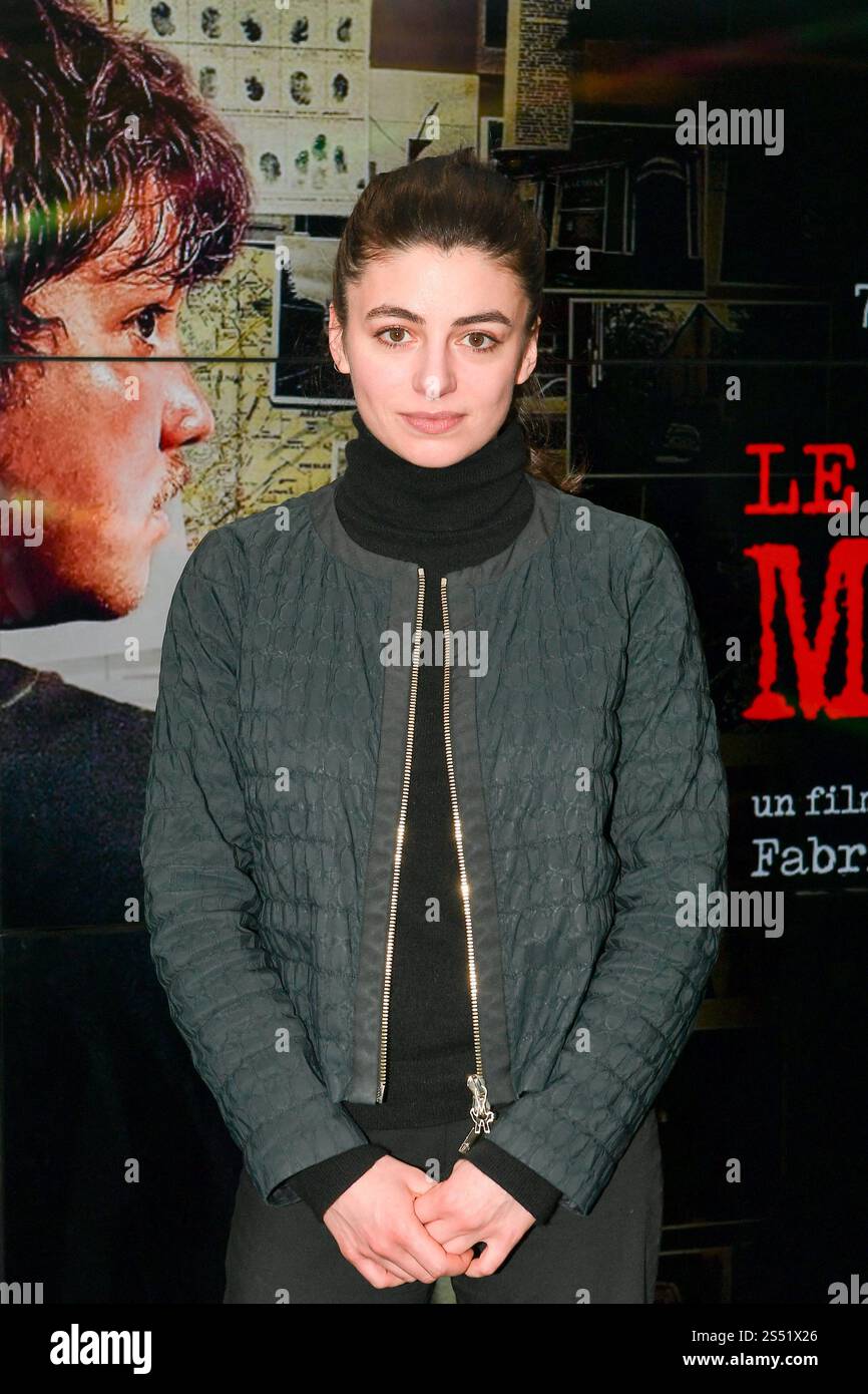 Paris, France. 13th Jan, 2025. French actress Alba Gaia Bellugi poses ...