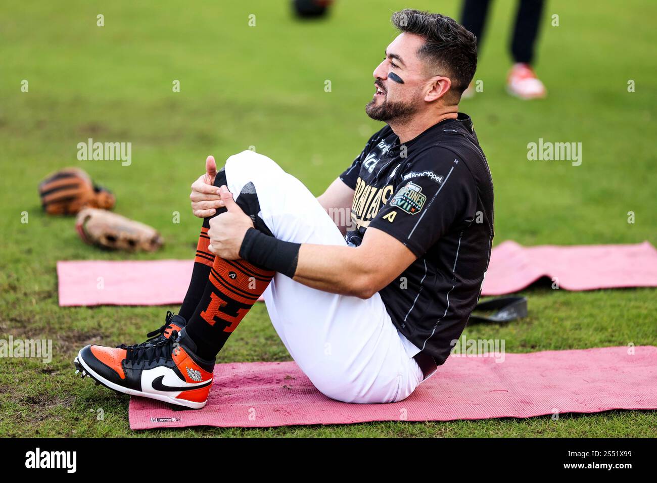 HERMOSILLO, MEXICO - JANUARY 1: Agustin Murillo of Naranjeros de ...