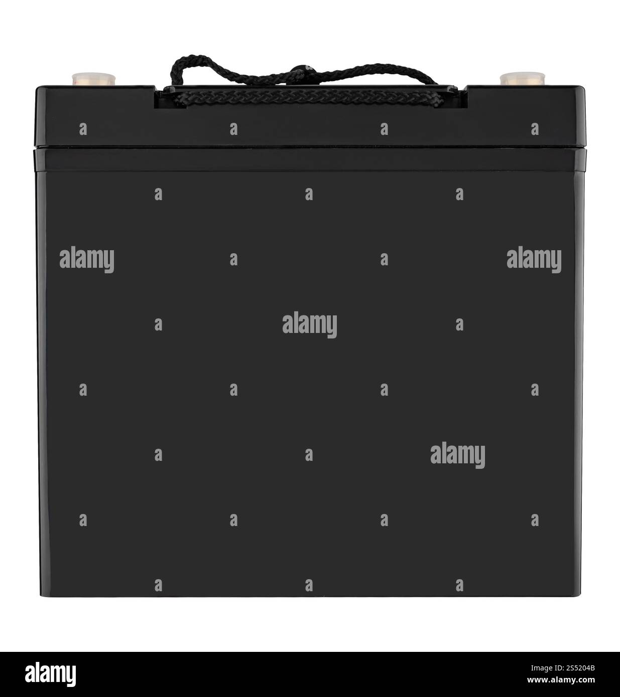 High-capacity gel industrial battery on white background Stock Photo ...