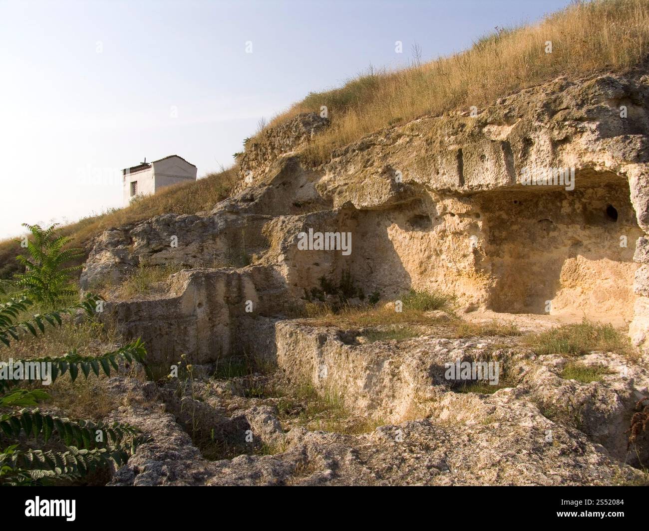 europe, greece, thrace, town of didymoteicho, archaeological ruins ...