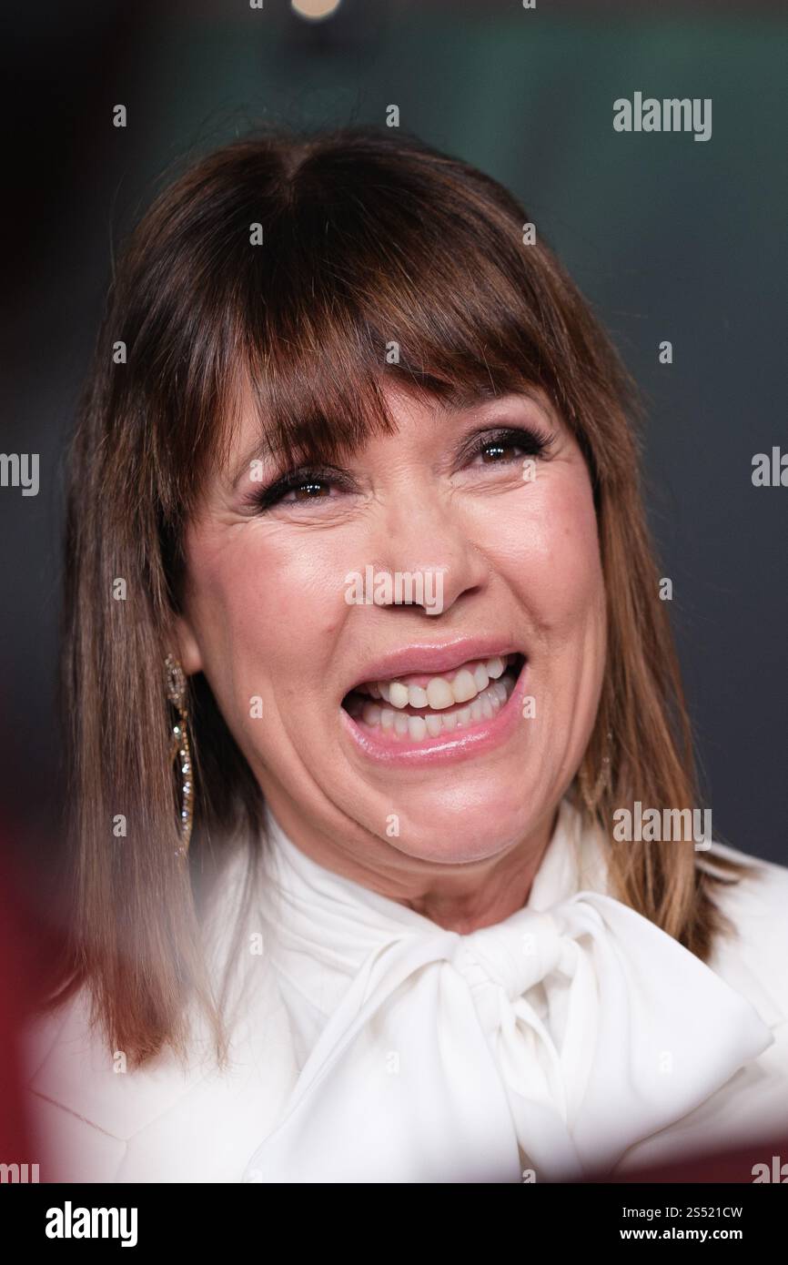 Madrid, Spain. 13th Jan, 2025. Mavel Lozano attends the candidates to ...
