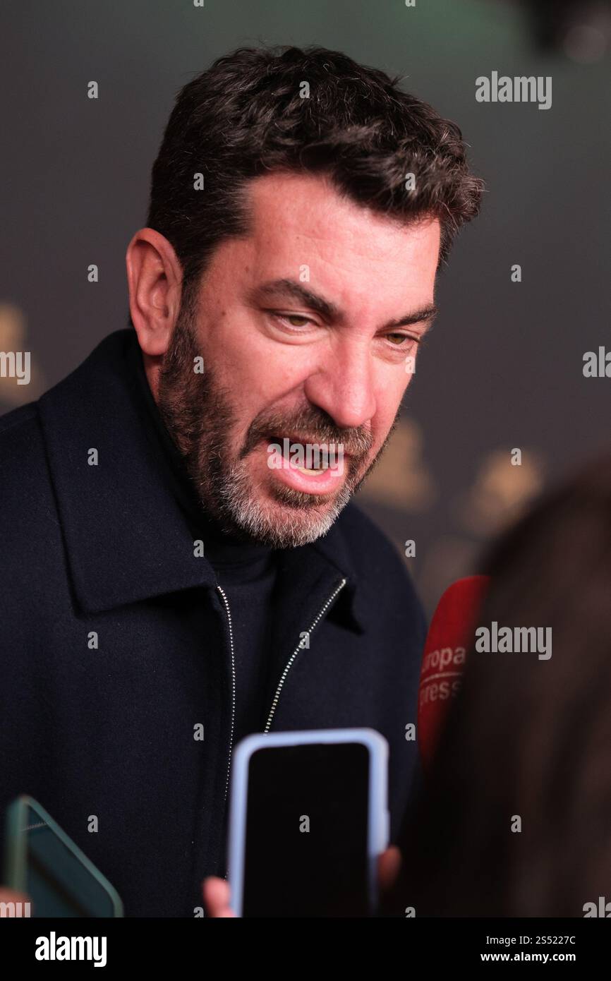 Madrid, Spain. 13th Jan, 2025. Arturo Valls attends the candidates to ...