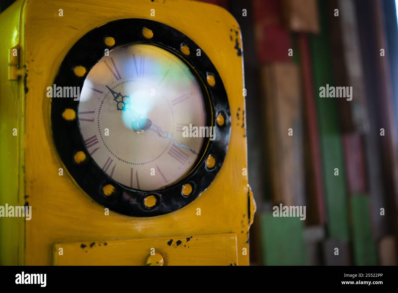 Old retro clock Stock Photo - Alamy