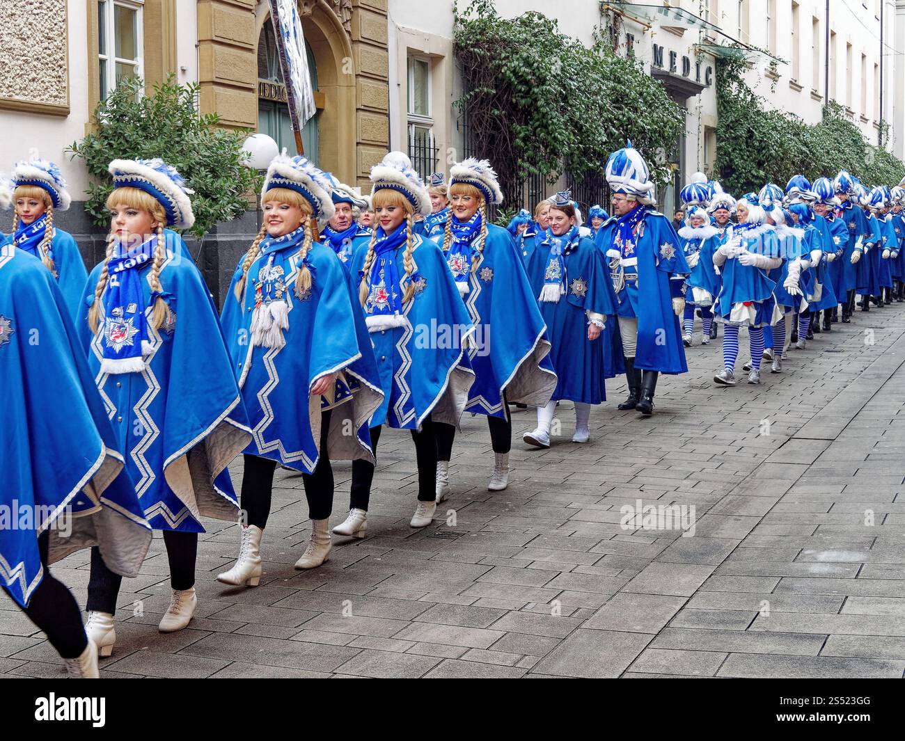 Duesseldorf, Germany, January 11, 2025 - Carnival Day, 200 years of ...