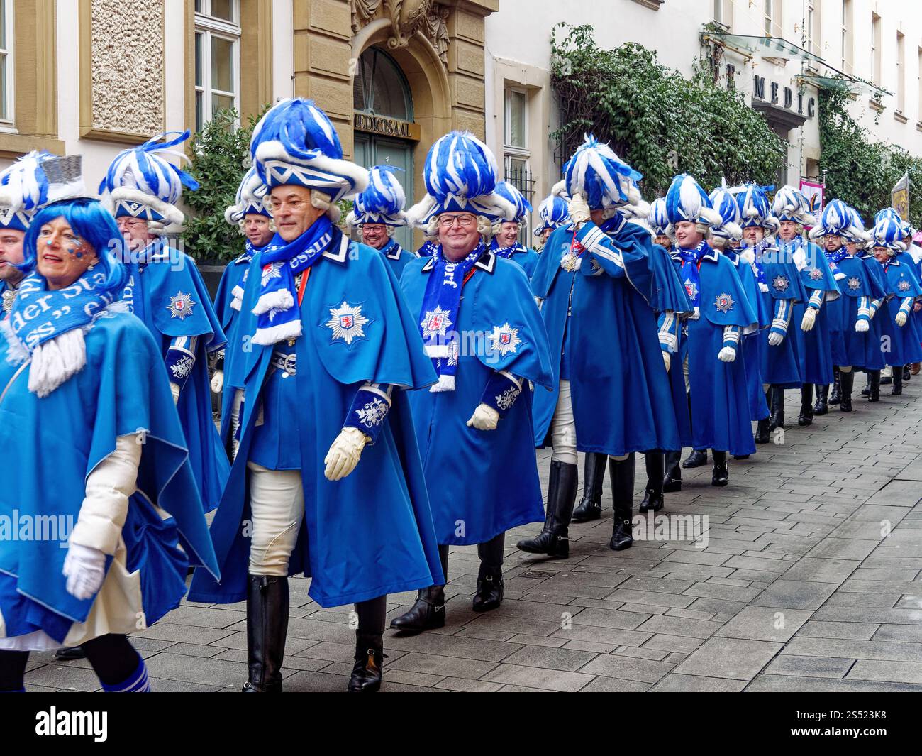 Duesseldorf, Germany, January 11, 2025 - Carnival Day, 200 years of ...