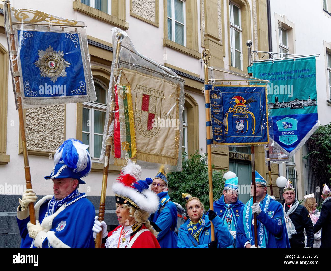 Duesseldorf, Germany, January 11, 2025 - Carnival Day, 200 years of ...