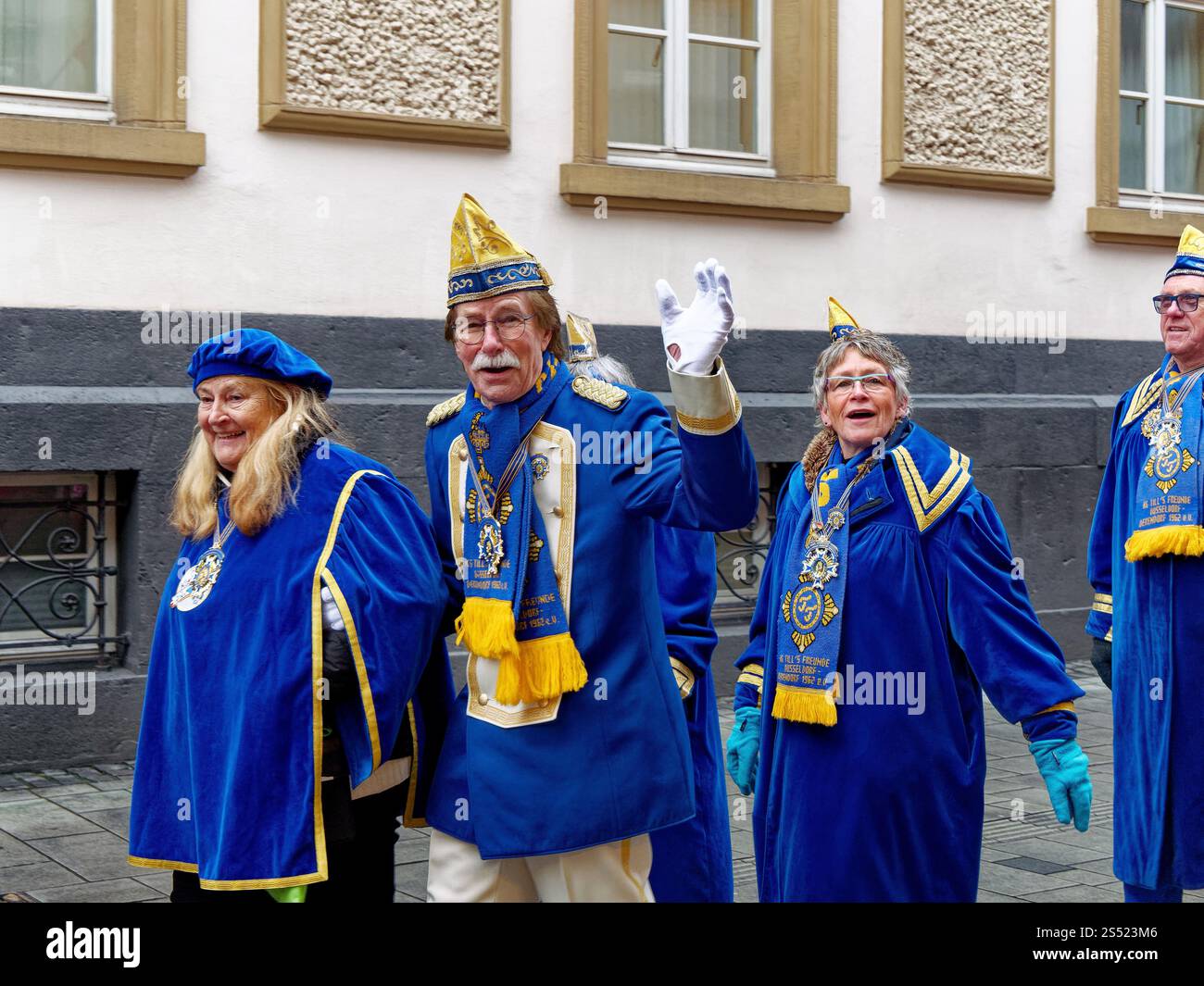Duesseldorf, Germany, January 11, 2025 - Carnival Day, 200 years of ...
