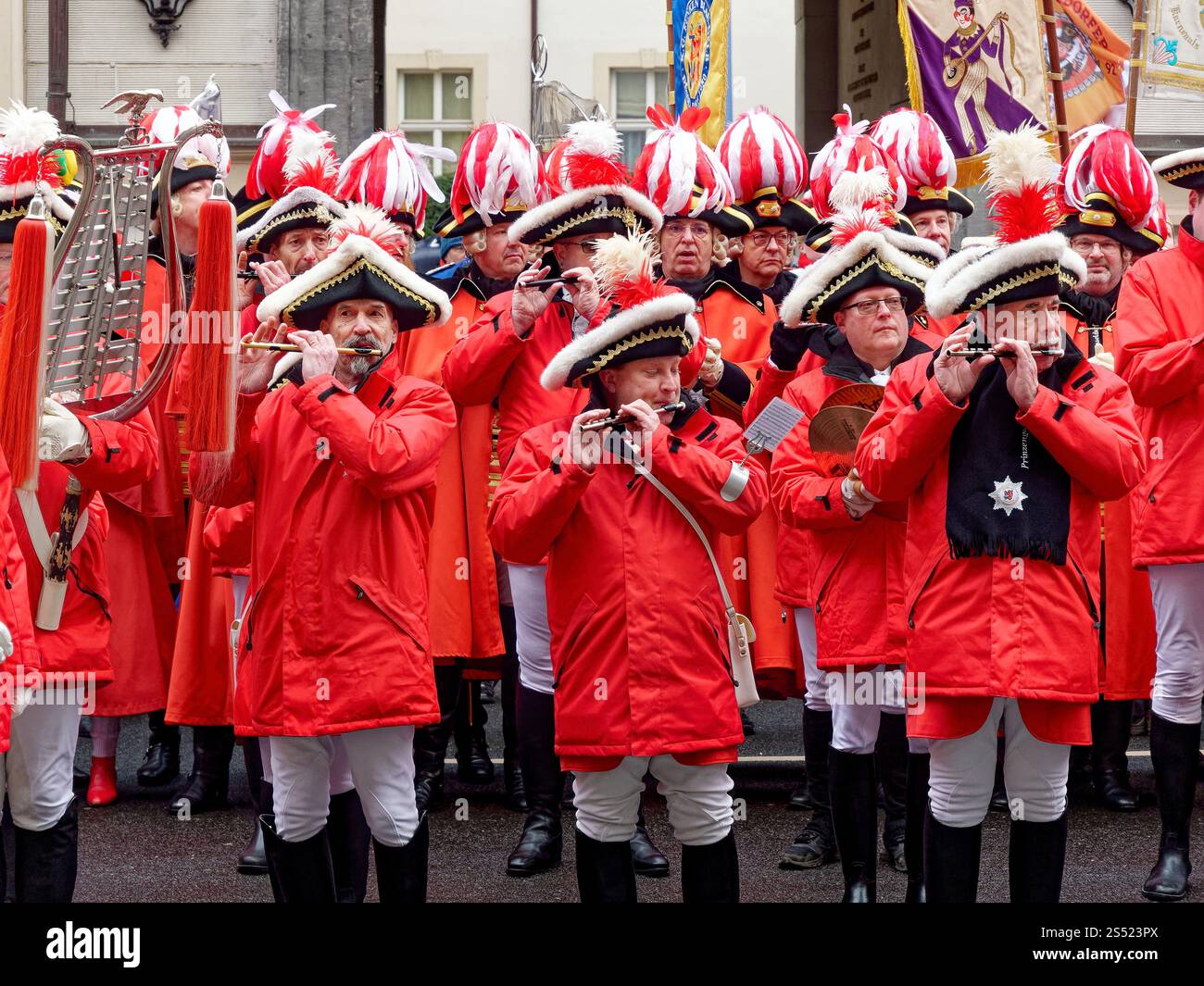Duesseldorf, Germany, January 11, 2025 - Carnival Day, 200 years of ...