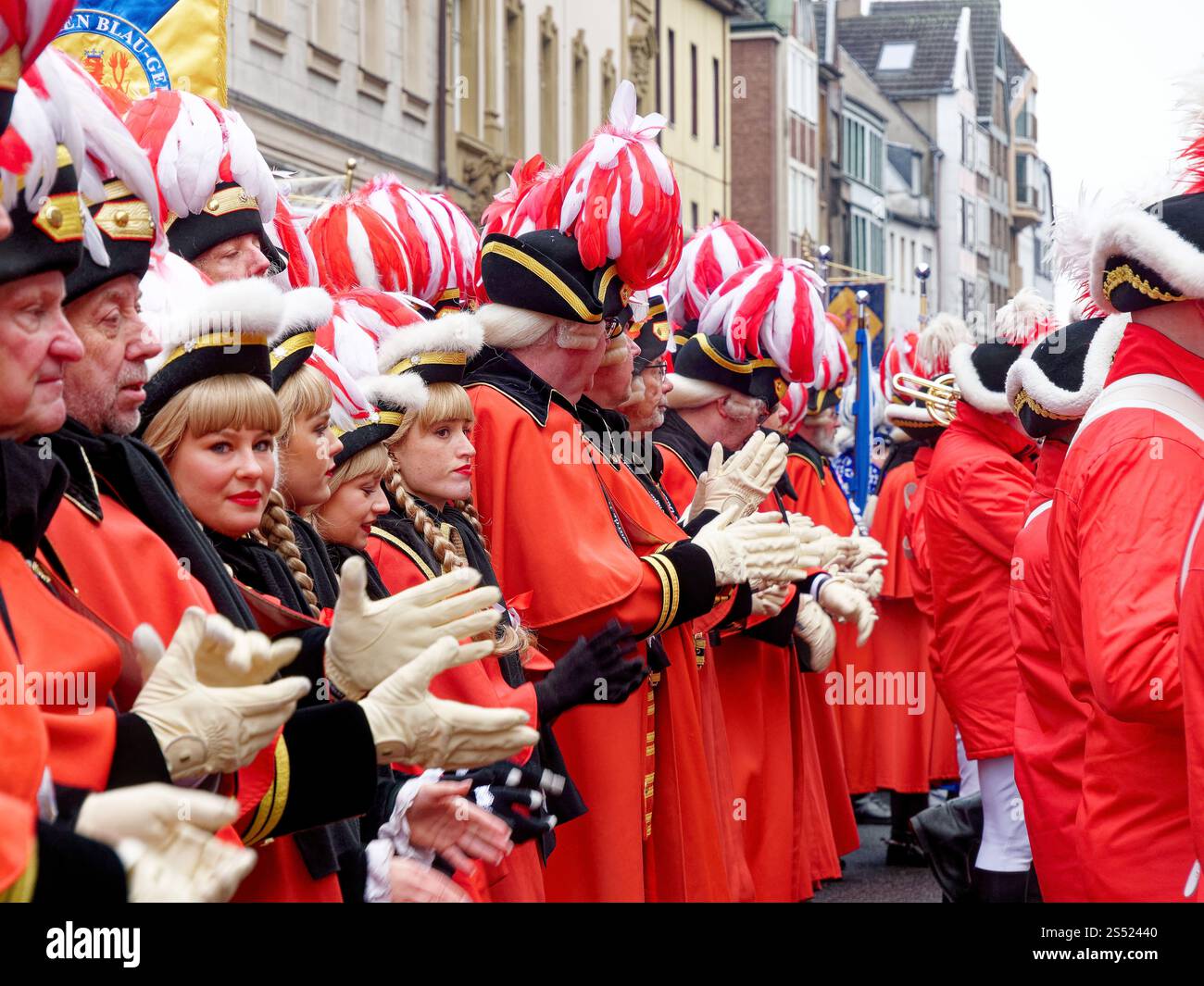 Duesseldorf, Germany, January 11, 2025 - Carnival Day, 200 years of ...