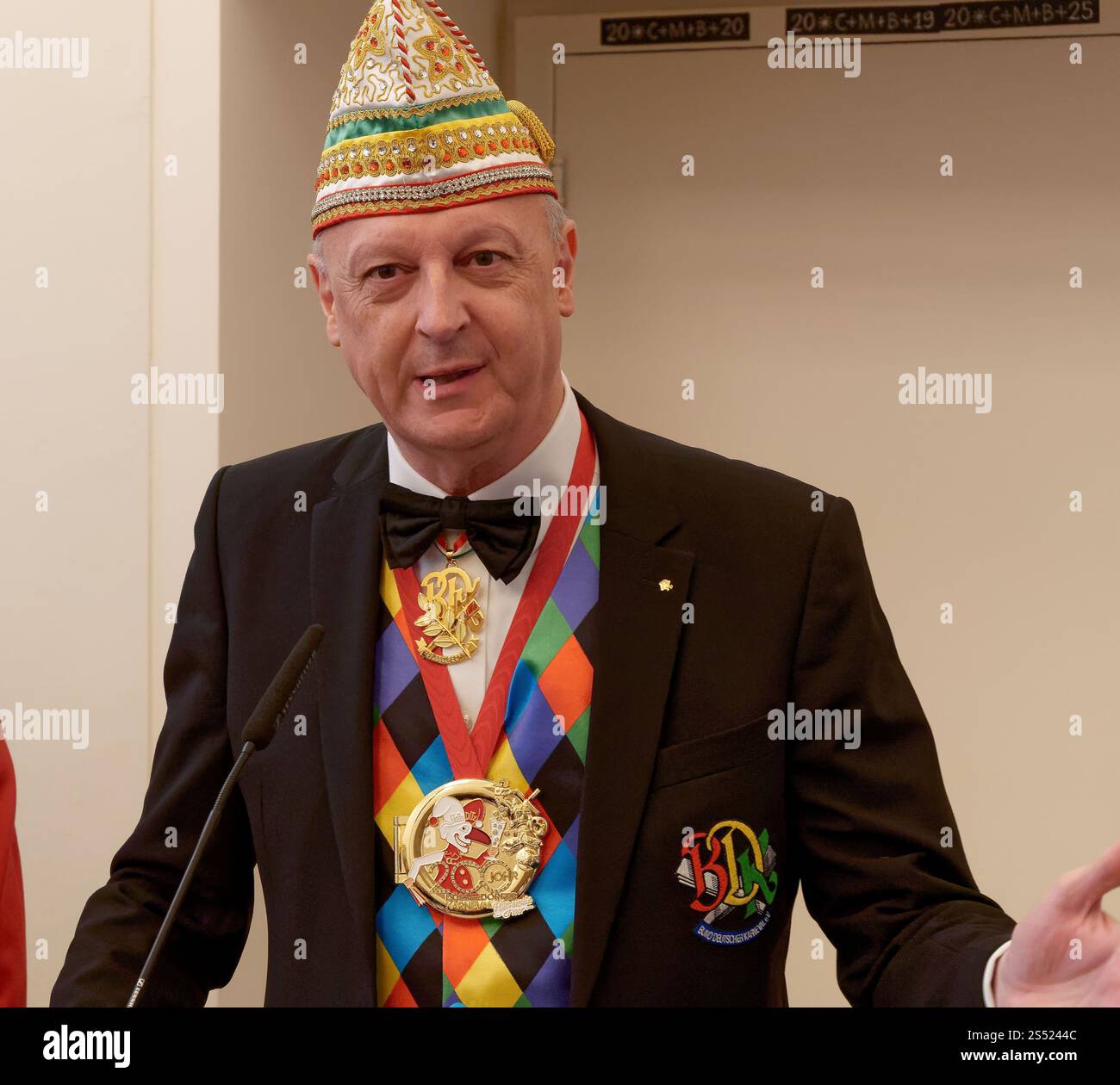 Duesseldorf, Germany, January 11, 2025 - Carnival Day, 200 years of ...