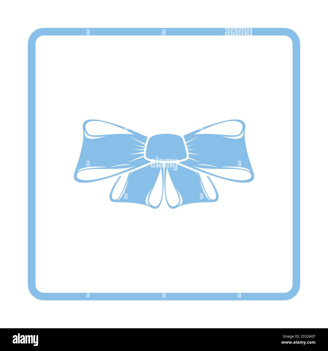 Bow tie blue background design hi-res stock photography and images - Alamy