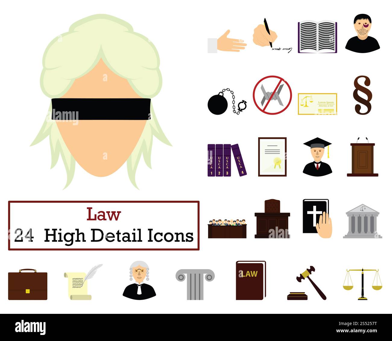 Jury scale illustration vector hi-res stock photography and images - Alamy