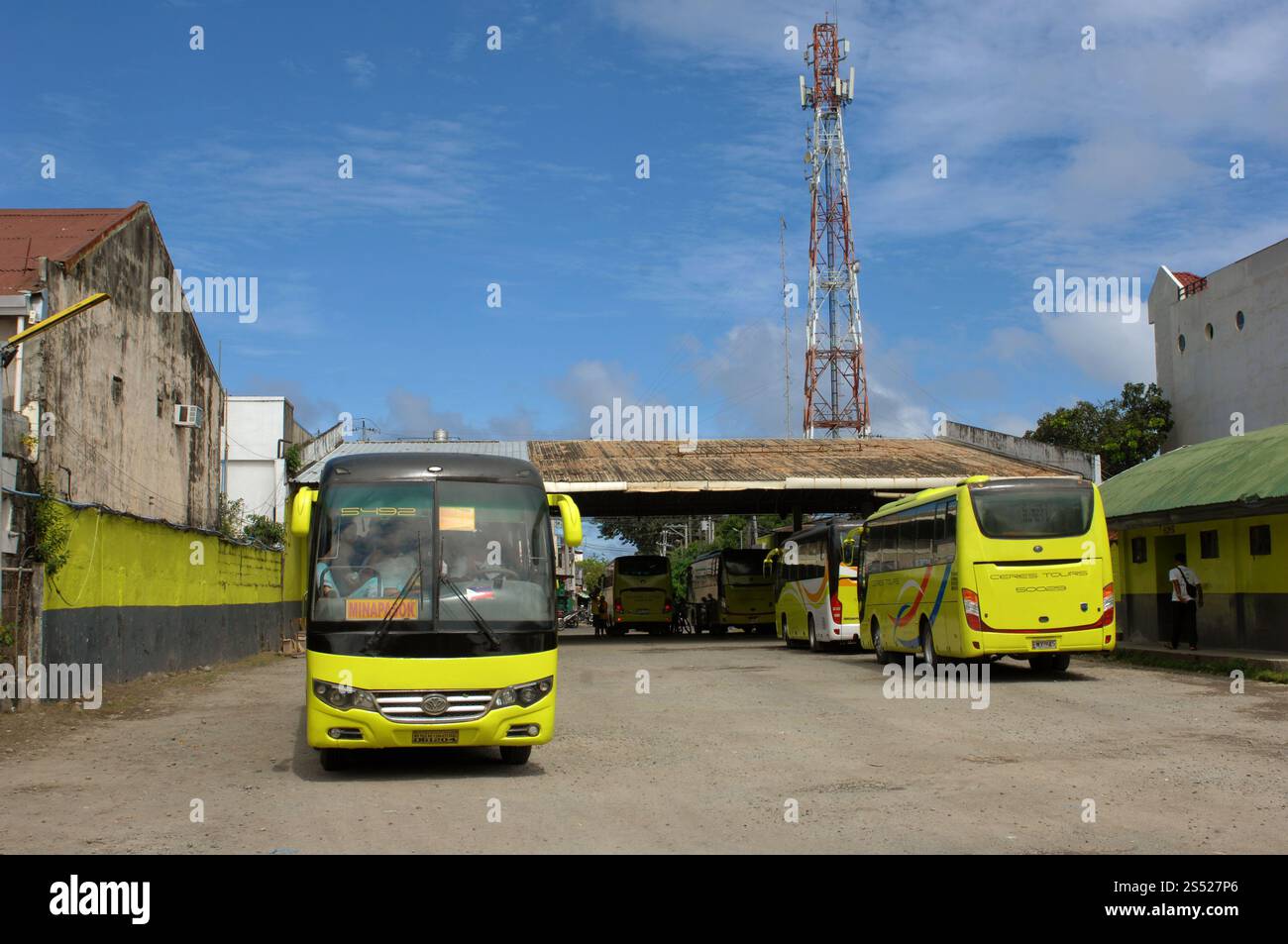 Ceres Bus station, Cadiz City, Negros Occidental, Philippines Stock ...