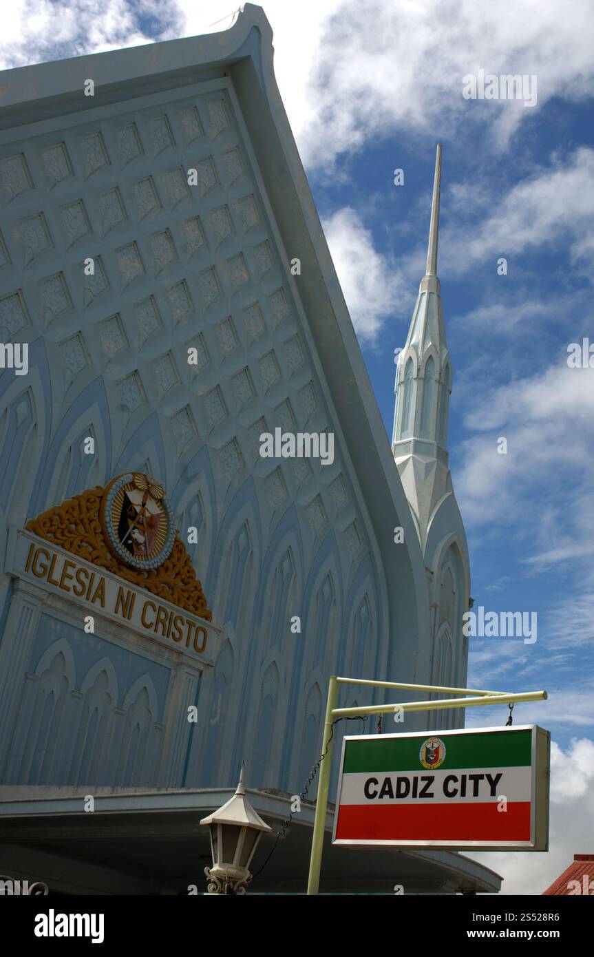 Front of Iglesia Ni Cristo Church, Cadiz City, Negros Occidental, Philippines Stock Photo - Alamy
