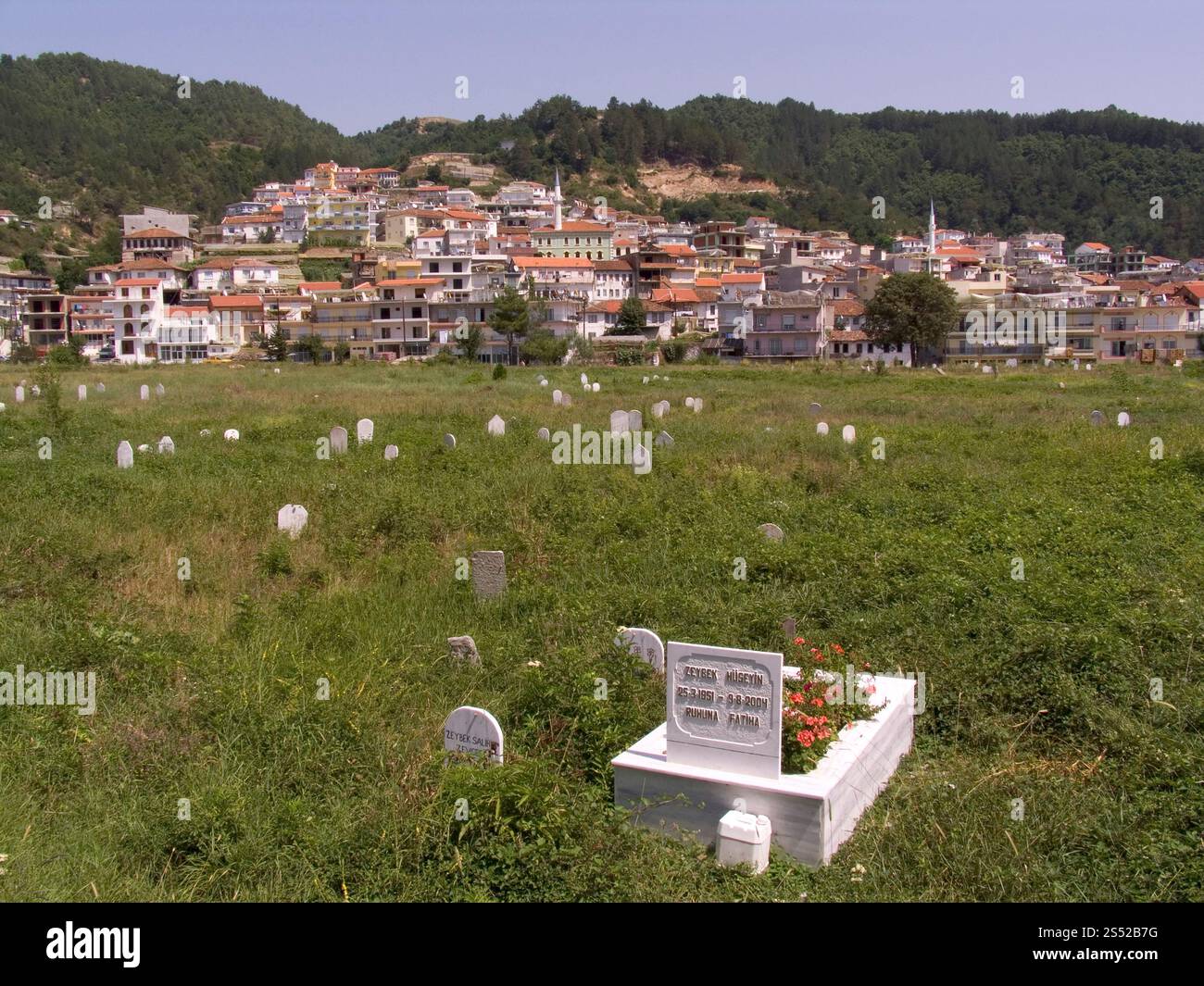 europe, greece, thrace, xanthi province, village of echinos, islamic ...