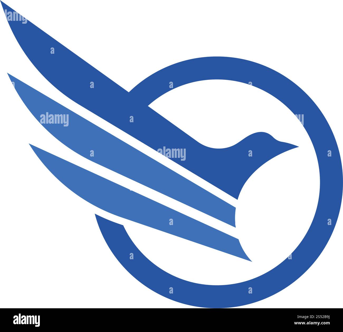 Bird wing Logo Template vector illustration Stock Vector Image & Art ...
