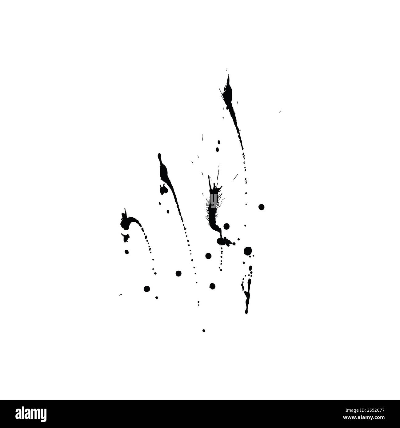 Black abstract blob shapes hi-res stock photography and images - Alamy