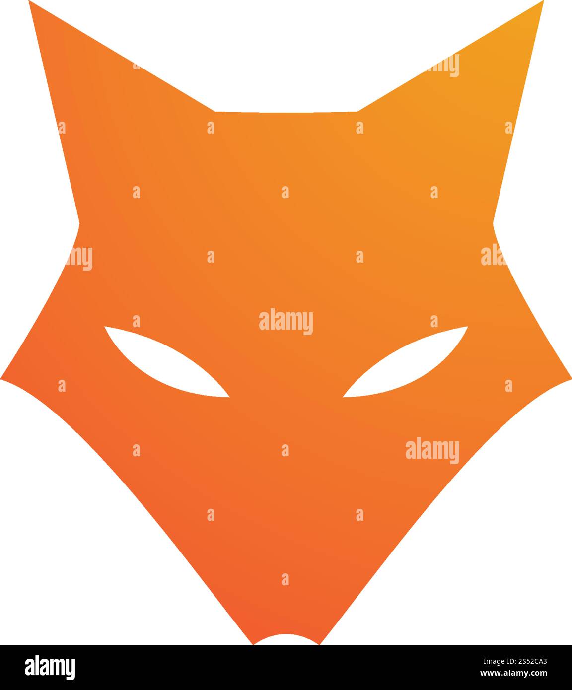 fox logo vector ilustration template Stock Vector Image & Art - Alamy