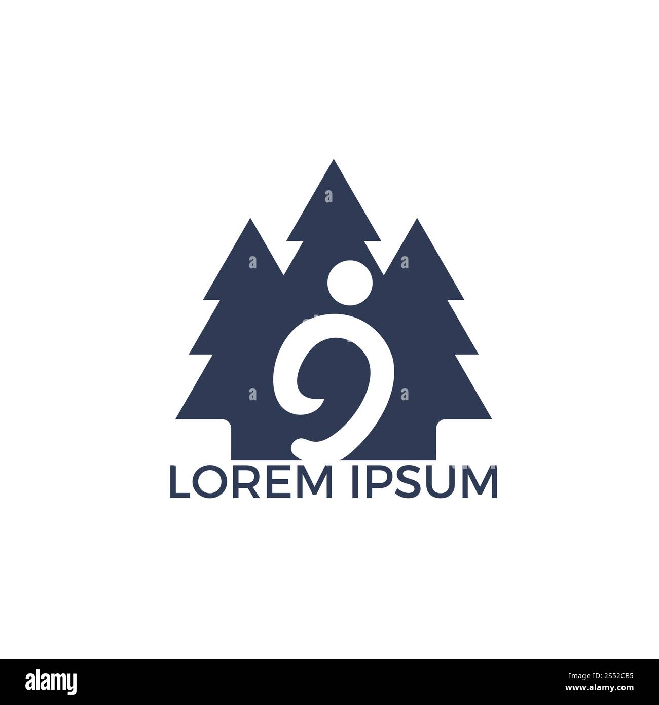 Pine tree people logo design. Healthy person people tree eco and bio ...