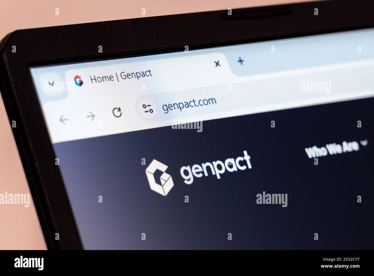 New York, USA - January 10, 2025: Genpact business process management ...