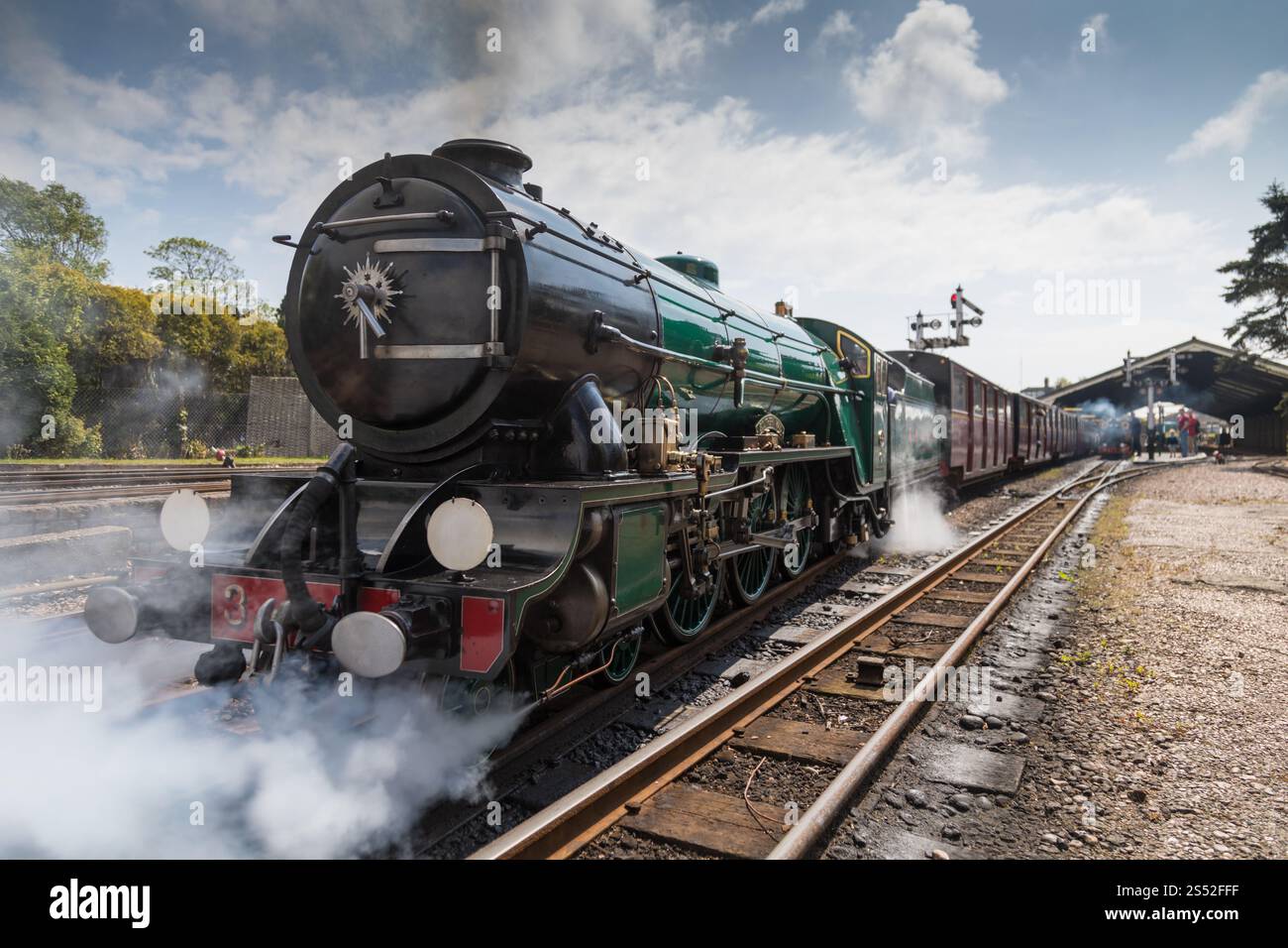 Richard Vize 012 - Steam locomotive Southern Maid, delivered 1927 ...