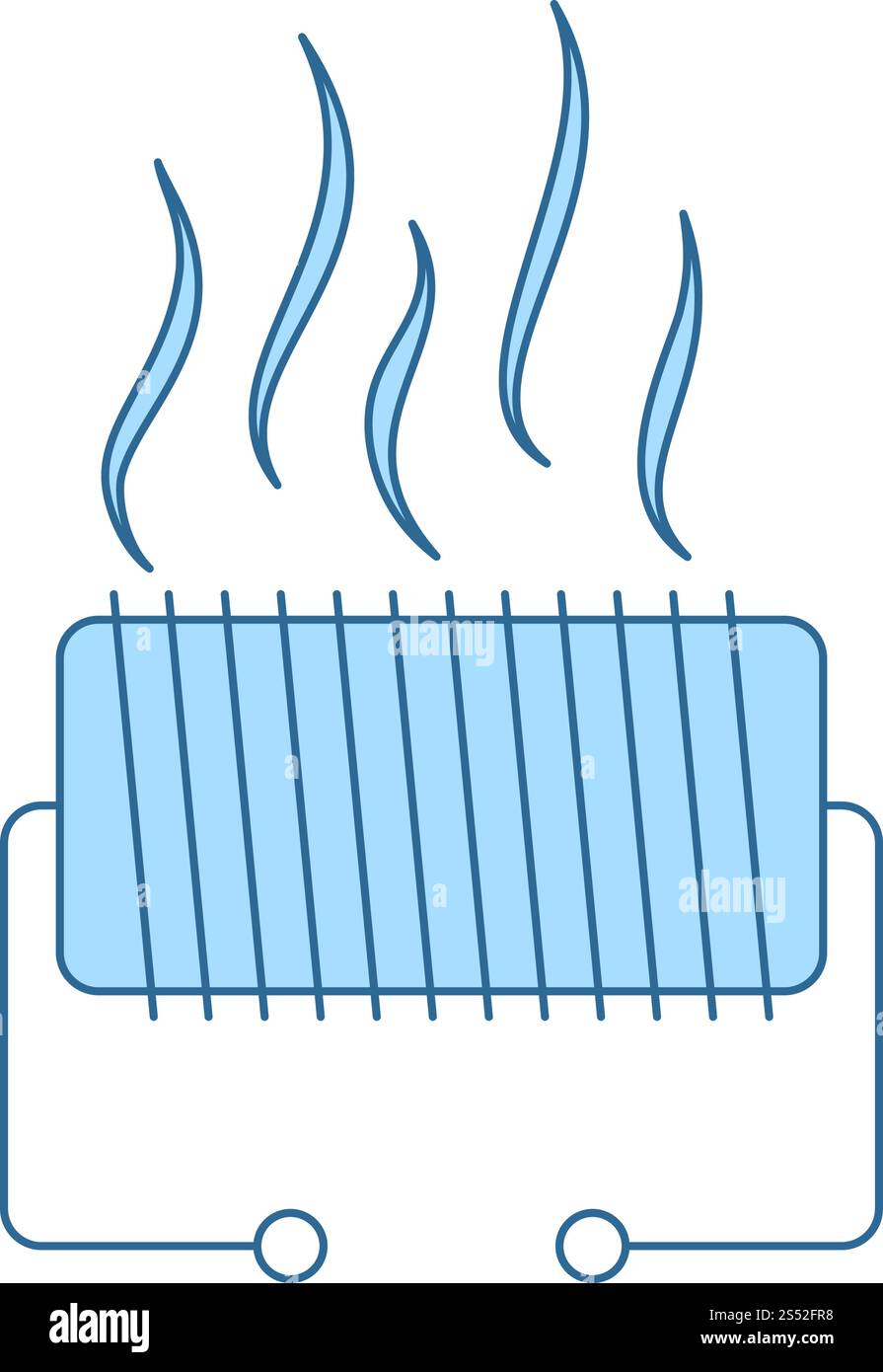 Heater line icon object Cut Out Stock Images & Pictures - Alamy