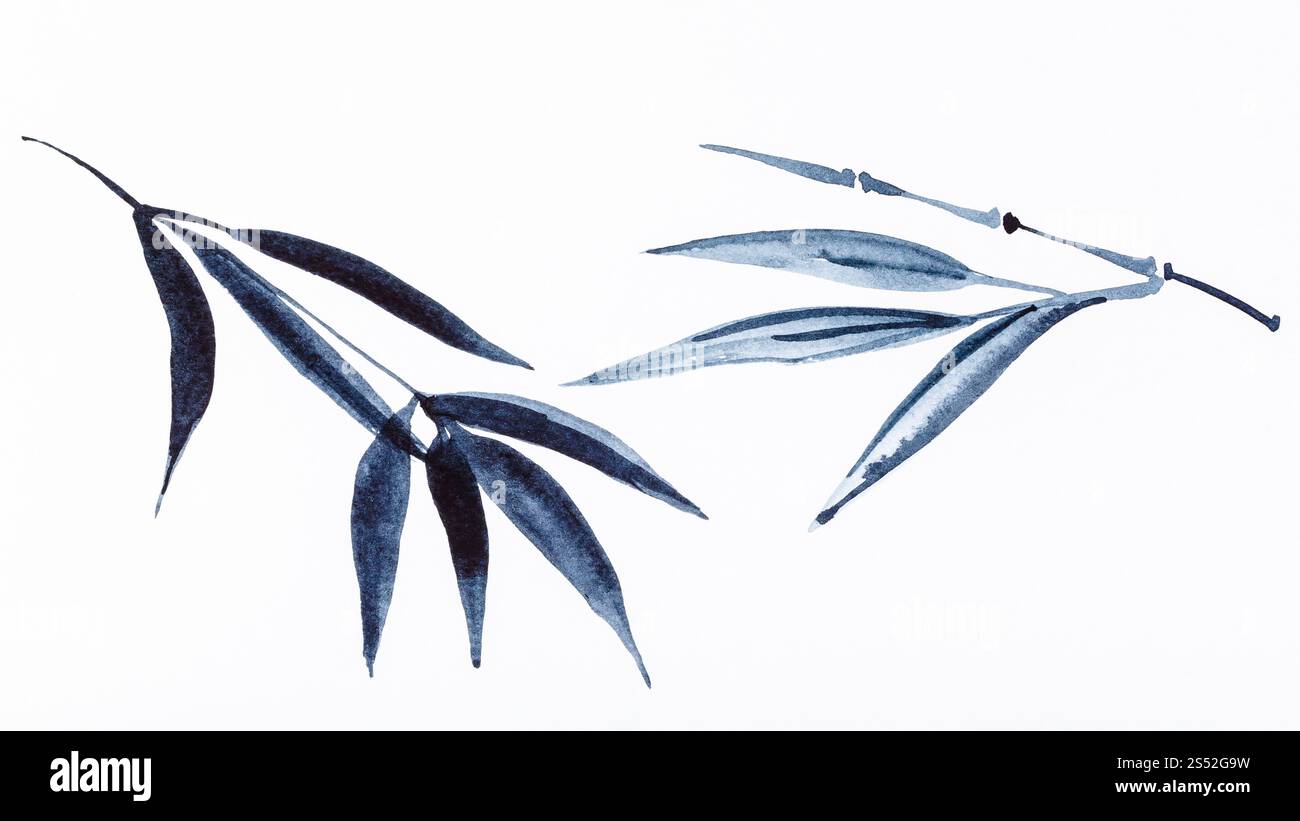 Sumi e technique Cut Out Stock Images & Pictures - Alamy