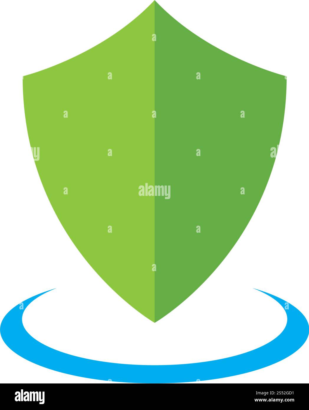 Shield symbol logo template vector illustration Stock Vector Image ...