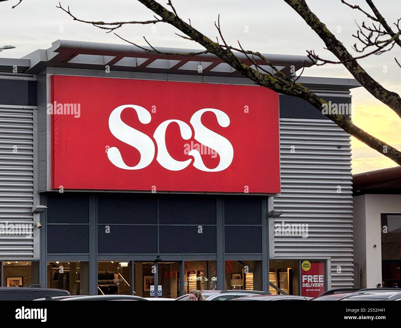 SCS Store Front in Aintree Merseyside Stock Photo - Alamy