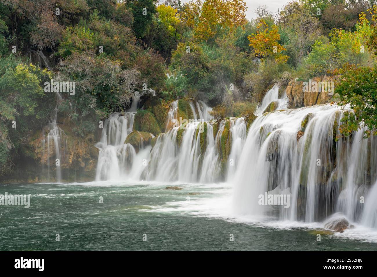 The waterfalls of Skradinski Buk in Krka National Park, Croatia, Europe Stock Photo - Alamy