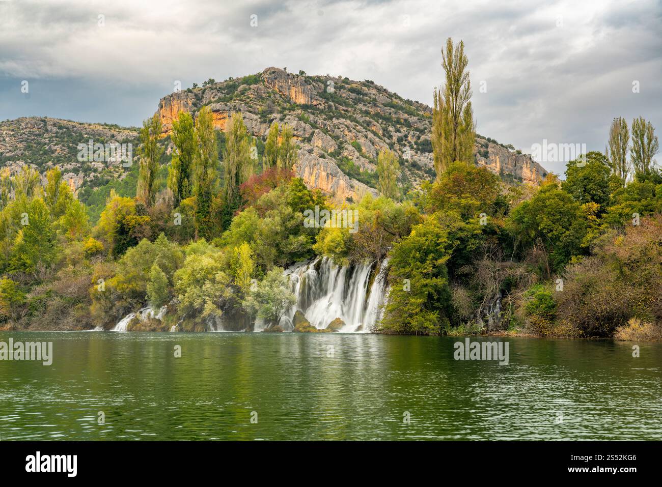 Roski Slap waterfalls at Krka National Park, Croatia, Europe Stock ...