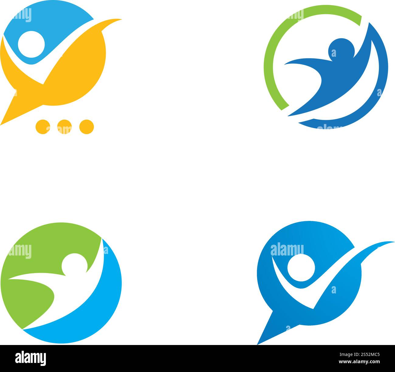 Human character logo sign,Health care logo Stock Vector Image & Art - Alamy