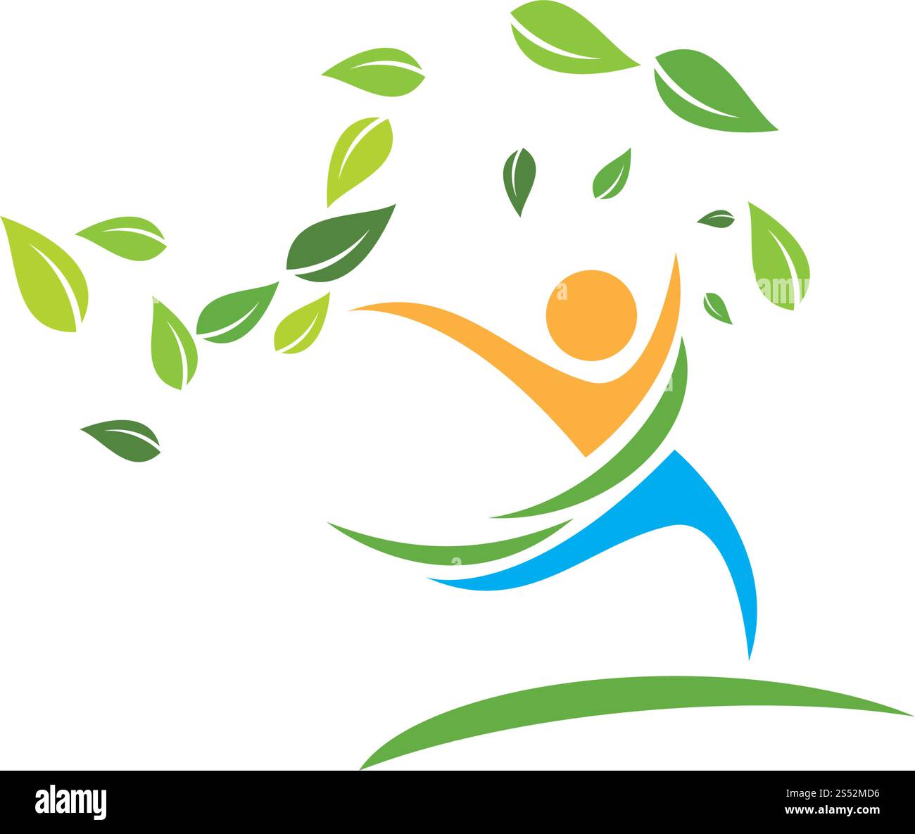 Human character logo sign,Health care logo Stock Vector Image & Art - Alamy