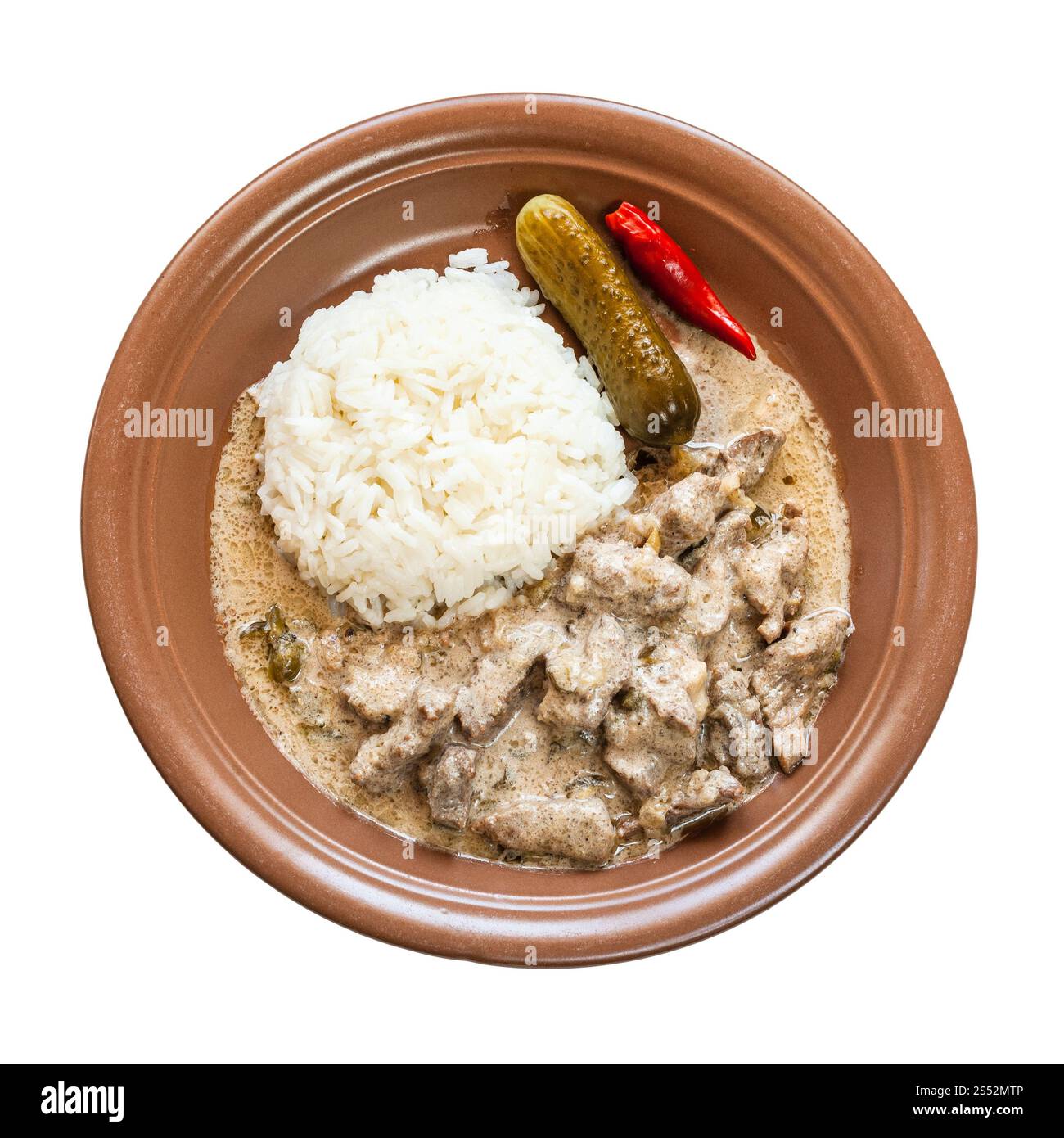 Beef stroganoff cut out hi-res stock photography and images - Alamy