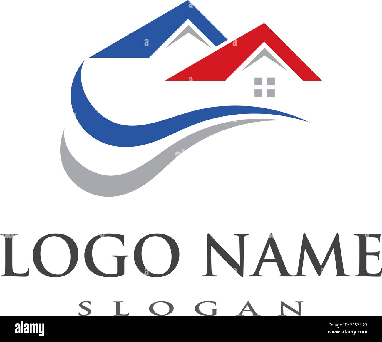 Real Estate , Property and Construction Logo design Stock Vector Image ...