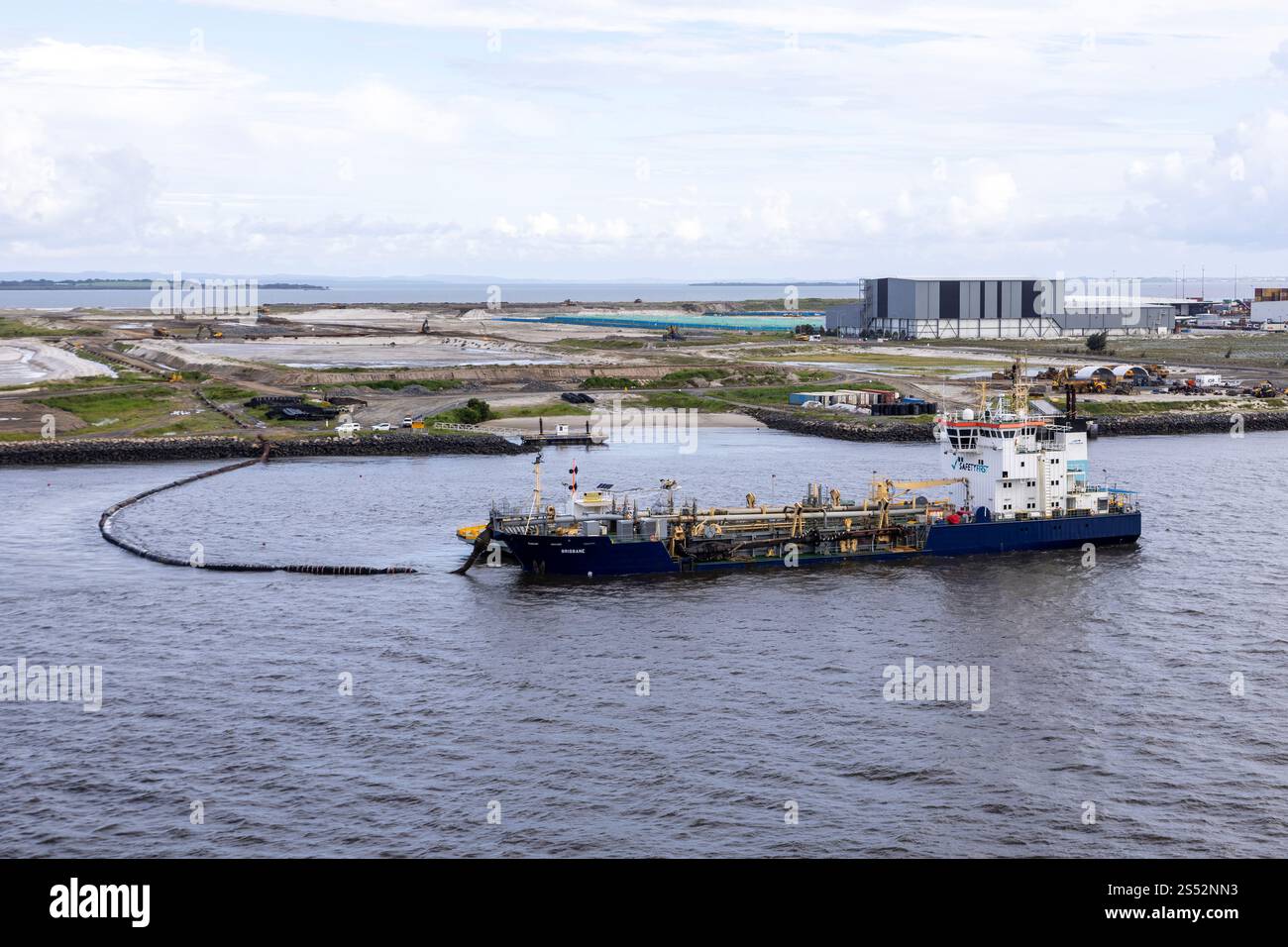Brisbane river mouth hi-res stock photography and images - Alamy