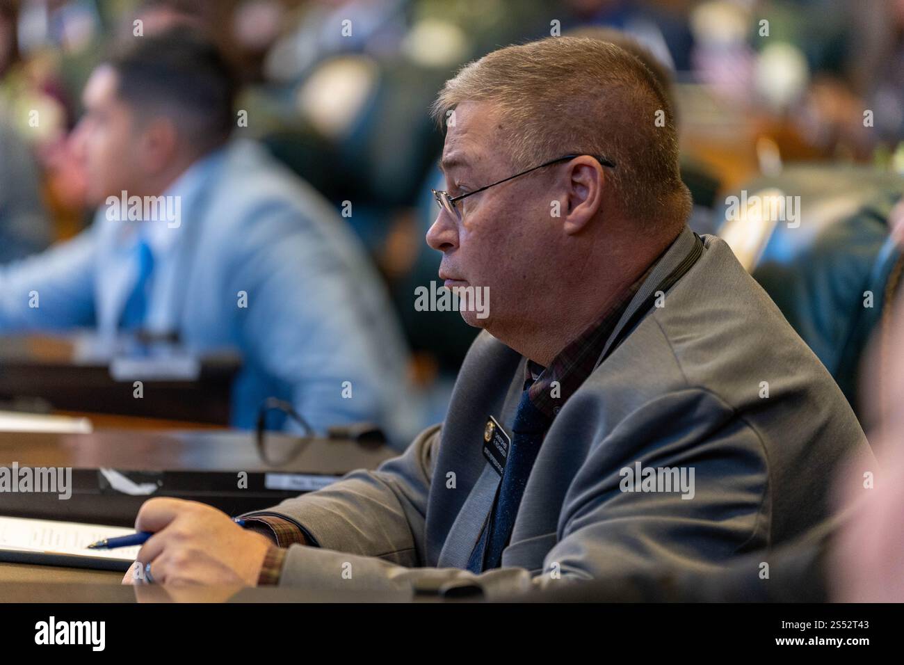 Denver, Colorado, USA. 13th Jan, 2025. State Rep. Christopher ...