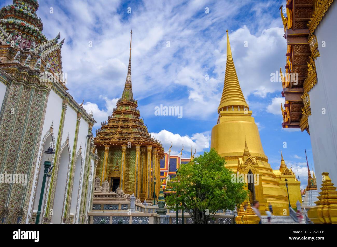 Grand Palace complex landmark in Bangkok, Thailand. Grand Palace ...