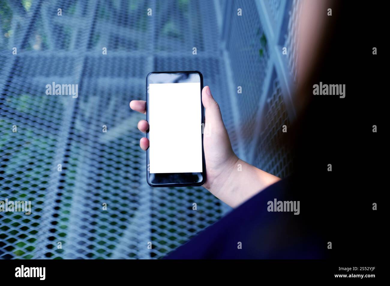 Hands using smartphone set hi-res stock photography and images - Alamy